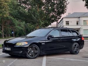 Black BMW 525 2011 in Alytus, with an engine capacity of 2.99 L and mileage of 396 thousand km for 6700 €, photo  on AUTOMOTO.COM.LV