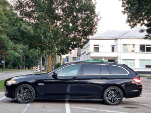 Black BMW 525 2011 in Alytus, with an engine capacity of 2.99 L and mileage of 396 thousand km for 6700 €, photo 4 on AUTOMOTO.COM.LV