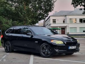 Black BMW 525 2011 in Alytus, with an engine capacity of 2.99 L and mileage of 396 thousand km for 6700 €, photo 9 on AUTOMOTO.COM.LV