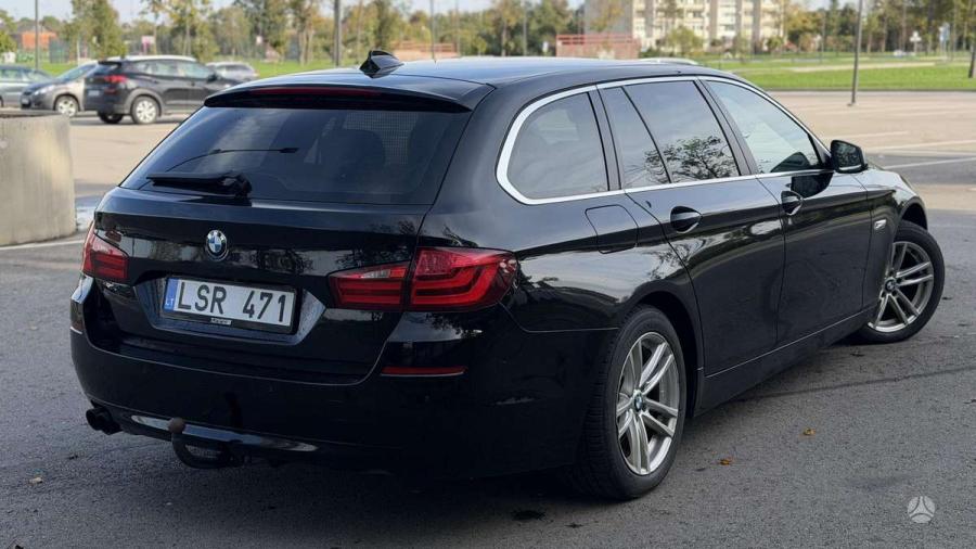 Melns BMW 525 2011 Ukmergė, ar dzinēja tilpumu 2.00 L un nobraukumu 422 tūkst. km par 4700 €, foto 4 vietnē AUTOMOTO.COM.LV