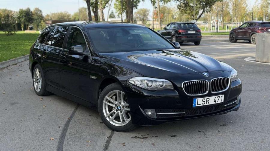 Melns BMW 525 2011 Ukmergė, ar dzinēja tilpumu 2.00 L un nobraukumu 422 tūkst. km par 4700 €, foto 5 vietnē AUTOMOTO.COM.LV