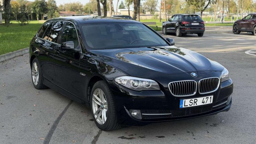 Melns BMW 525 2011 Ukmergė, ar dzinēja tilpumu 2.00 L un nobraukumu 422 tūkst. km par 4700 €, foto 8 vietnē AUTOMOTO.COM.LV