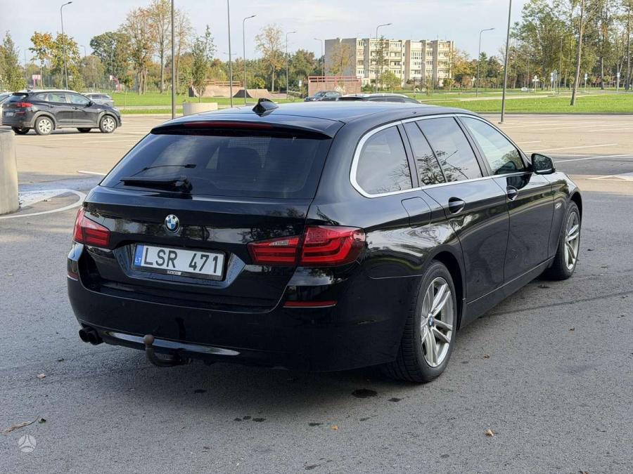 Melns BMW 525 2011 Ukmergė, ar dzinēja tilpumu 2.00 L un nobraukumu 422 tūkst. km par 4700 €, foto 9 vietnē AUTOMOTO.COM.LV