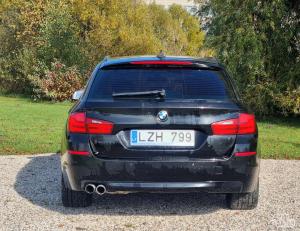 Black BMW 525 2011 in Alytus, with an engine capacity of 3.00 L and mileage of 399 thousand km for 5999 €, photo 9 on AUTOMOTO.COM.LV