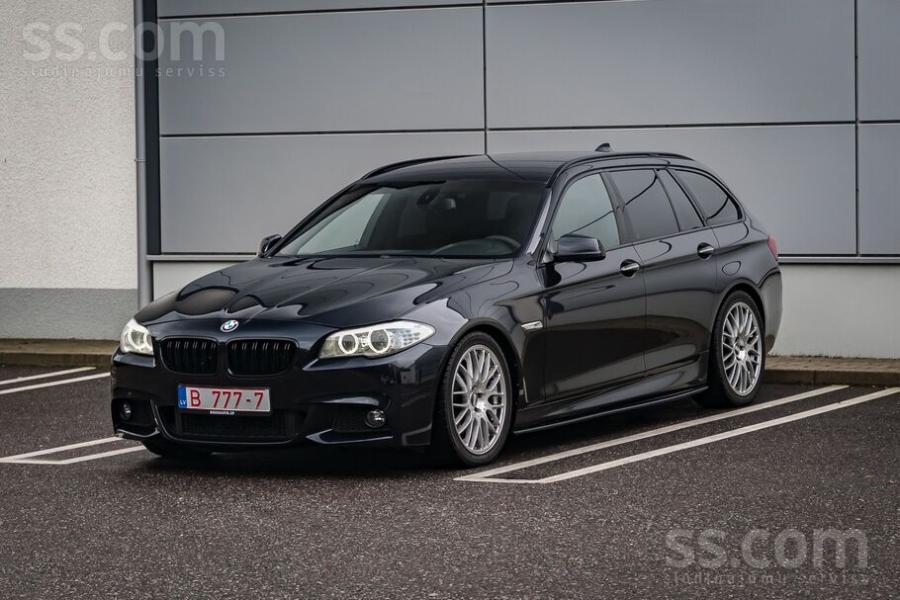 Melns BMW 525 2011 Rīga, ar dzinēja tilpumu 2.00 L un nobraukumu 285 tūkst. km par 10400 €, foto 1 vietnē AUTOMOTO.COM.LV