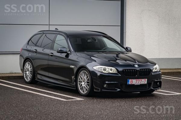 Melns BMW 525 2011 Rīga, ar dzinēja tilpumu 2.00 L un nobraukumu 285 tūkst. km par 10400 €, foto 4 vietnē AUTOMOTO.COM.LV