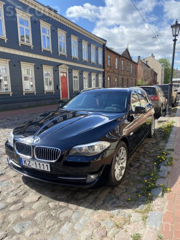 Melns BMW 525 2012 Rīga, ar dzinēja tilpumu 2.00 L un nobraukumu 355 tūkst. km par 9500 €, foto 1 vietnē AUTOMOTO.COM.LV