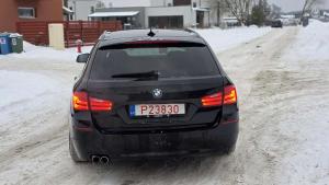 Black BMW 525 2012 in Siauliai, with an engine capacity of 2.00 L and mileage of 259 thousand km for 8800 €, photo 6 on AUTOMOTO.COM.LV