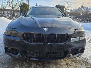 Black BMW 525 2012 in Ukmerge, with an engine capacity of 2.00 L and mileage of 245 thousand km for 6300 €, photo  on AUTOMOTO.COM.LV