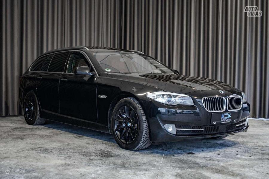 Melns BMW 525 2012 Marijampole, ar dzinēja tilpumu 2.00 L un nobraukumu 324 tūkst. km par 9450 €, foto 1 vietnē AUTOMOTO.COM.LV