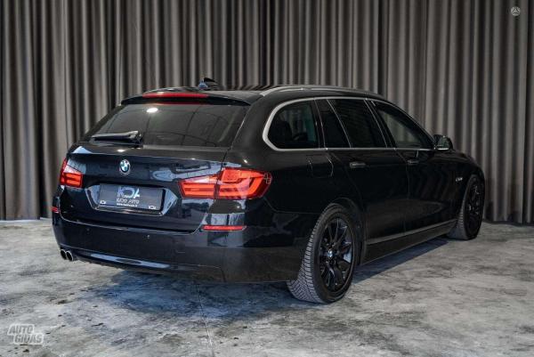 Black BMW 525 2012 in Marijampole, with an engine capacity of 2.00 L and mileage of 324 thousand km for 9450 €, photo 7 on AUTOMOTO.COM.LV