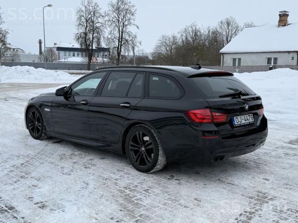 Black BMW 525 2012 in Dobele, with an engine capacity of 2.00 L and mileage of 315 thousand km for 9650 €, photo 2 on AUTOMOTO.COM.LV