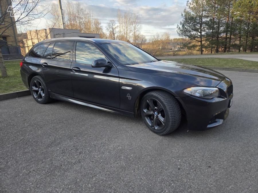 Melns BMW 525 2012 Molėtai, ar dzinēja tilpumu 2.00 L un nobraukumu 370 tūkst. km par 6800 €, foto 1 vietnē AUTOMOTO.COM.LV