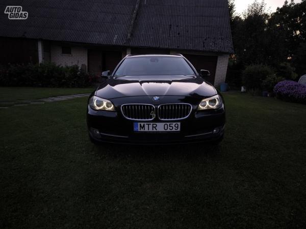 Black BMW 525 2012 in Raseiniai, with an engine capacity of 2.00 L and mileage of 286 thousand km for 7800 €, photo 7 on AUTOMOTO.COM.LV