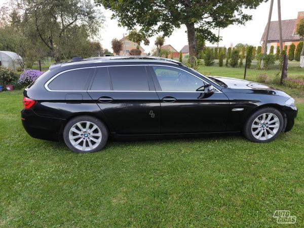Black BMW 525 2012 in Raseiniai, with an engine capacity of 2.00 L and mileage of 286 thousand km for 7800 €, photo 9 on AUTOMOTO.COM.LV
