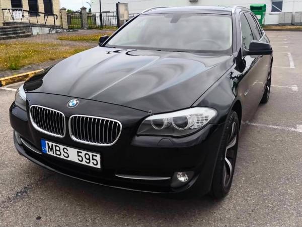 Melns BMW 525 2012 Vilkaviškis, ar dzinēja tilpumu 2.00 L un nobraukumu 330 tūkst. km par 8500 €, foto 2 vietnē AUTOMOTO.COM.LV