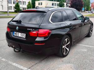 Black BMW 525 2012 in Vilkaviskis, with an engine capacity of 2.00 L and mileage of 330 thousand km for 8500 €, photo 5 on AUTOMOTO.COM.LV