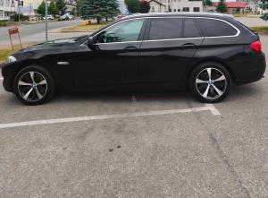 Black BMW 525 2012 in Vilkaviskis, with an engine capacity of 2.00 L and mileage of 330 thousand km for 8500 €, photo 9 on AUTOMOTO.COM.LV