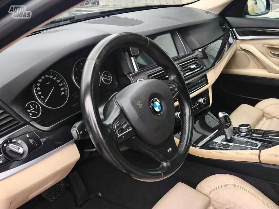 Black BMW 525 2012 in Vilkaviskis, with an engine capacity of 2.00 L and mileage of 330 thousand km for 8500 €, photo 11 on AUTOMOTO.COM.LV