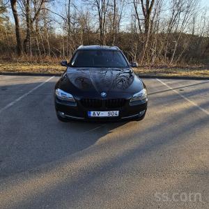 Черный БМВ 525 2012 в Рига, объемом двигателя 2.00 л и пробегом 315 тыс. км за 6600 €, фото 1 на AUTOMOTO.COM.LV