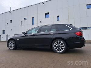 Black BMW 525 2012 in Rezekne, with an engine capacity of 2.00 L and mileage of 277 thousand km for 8350 €, photo 10 on AUTOMOTO.COM.LV