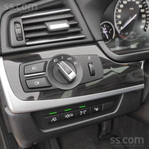 Black BMW 525 2012 in Rezekne, with an engine capacity of 2.00 L and mileage of 277 thousand km for 8350 €, photo 14 on AUTOMOTO.COM.LV