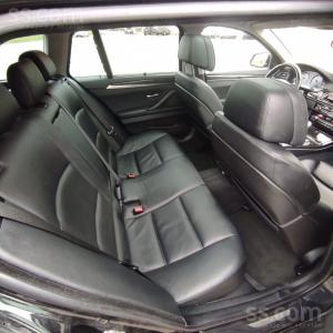 Black BMW 525 2012 in Rezekne, with an engine capacity of 2.00 L and mileage of 277 thousand km for 8350 €, photo 27 on AUTOMOTO.COM.LV