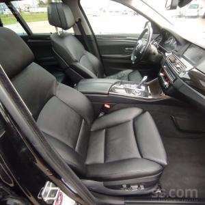 Black BMW 525 2012 in Rezekne, with an engine capacity of 2.00 L and mileage of 277 thousand km for 8350 €, photo 28 on AUTOMOTO.COM.LV
