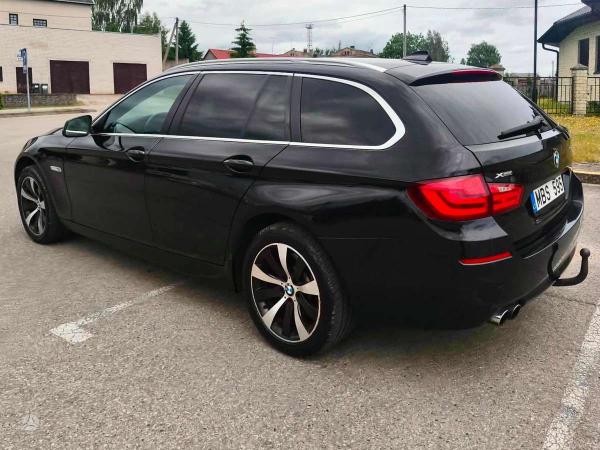Melns BMW 525 2012 Marijampole, ar dzinēja tilpumu 2.00 L un nobraukumu 340 tūkst. km par 7900 €, foto 6 vietnē AUTOMOTO.COM.LV