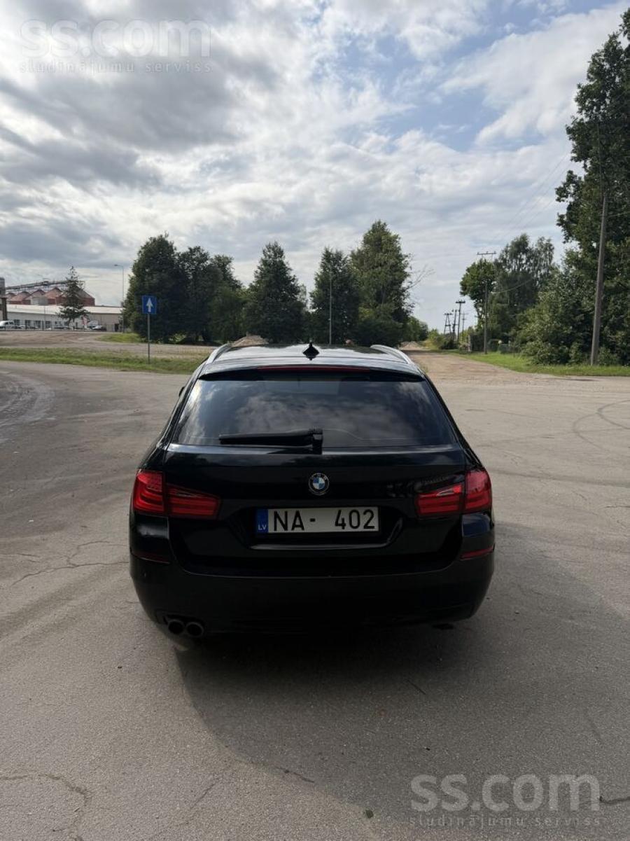 Melns BMW 525 2012 Saldus, ar dzinēja tilpumu 2.00 L un nobraukumu 373 tūkst. km par 9300 €, foto 6 vietnē AUTOMOTO.COM.LV