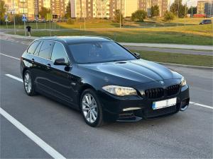 Black BMW 525 2012 in Jonava, with an engine capacity of 2.00 L and mileage of 283 thousand km for 8200 €, photo  on AUTOMOTO.COM.LV