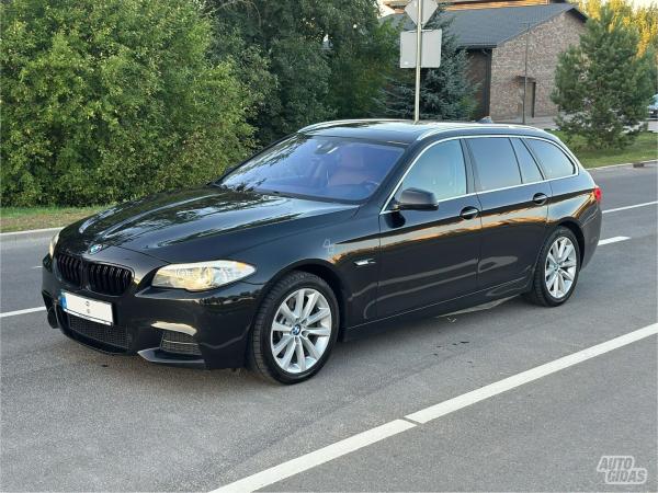 Black BMW 525 2012 in Jonava, with an engine capacity of 2.00 L and mileage of 283 thousand km for 8200 €, photo 3 on AUTOMOTO.COM.LV