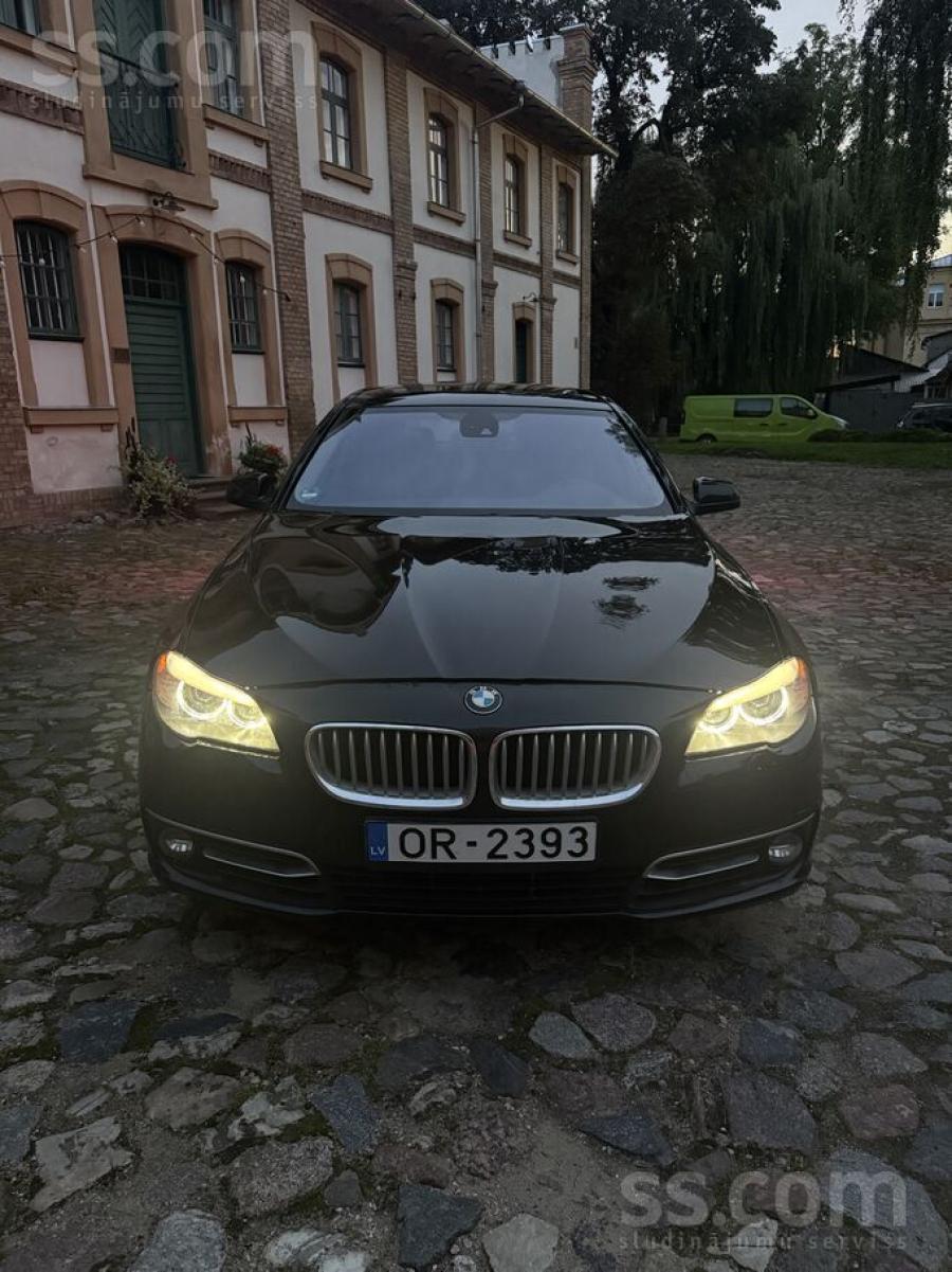 Melns BMW 525 2012 Bauska, ar dzinēja tilpumu 2.00 L un nobraukumu 260 tūkst. km par 7390 €, foto 1 vietnē AUTOMOTO.COM.LV