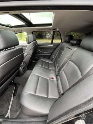 Black BMW 525 2012 in Panevezys, with an engine capacity of 2.00 L and mileage of 365 thousand km for 9000 €, photo 12 on AUTOMOTO.COM.LV