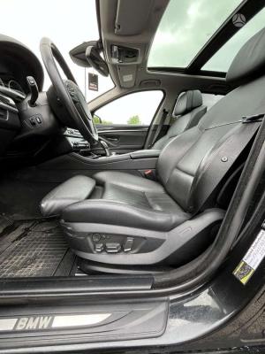 Black BMW 525 2012 in Panevezys, with an engine capacity of 2.00 L and mileage of 365 thousand km for 9000 €, photo 13 on AUTOMOTO.COM.LV