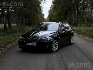 Черный БМВ 525 2012 в Тукумс, объемом двигателя 2.00 л и пробегом 0 тыс. км за 9795 €, фото  на AUTOMOTO.COM.LV