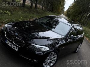 Черный БМВ 525 2012 в Тукумс, объемом двигателя 2.00 л и пробегом 0 тыс. км за 9795 €, фото 3 на AUTOMOTO.COM.LV