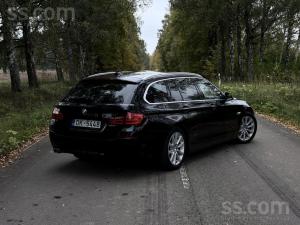 Черный БМВ 525 2012 в Тукумс, объемом двигателя 2.00 л и пробегом 0 тыс. км за 9795 €, фото 6 на AUTOMOTO.COM.LV
