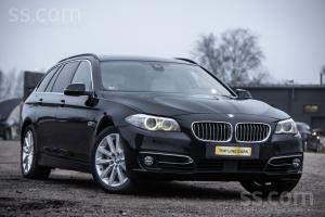 Black BMW 525 2013 in Tukums, with an engine capacity of 2.00 L and mileage of 0 thousand km for 11888 €, photo  on AUTOMOTO.COM.LV