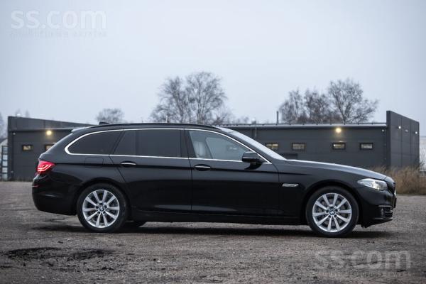 Melns BMW 525 2013 Tukums, ar dzinēja tilpumu 2.00 L un nobraukumu 0 tūkst. km par 11888 €, foto 3 vietnē AUTOMOTO.COM.LV