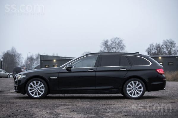 Melns BMW 525 2013 Tukums, ar dzinēja tilpumu 2.00 L un nobraukumu 0 tūkst. km par 11888 €, foto 4 vietnē AUTOMOTO.COM.LV