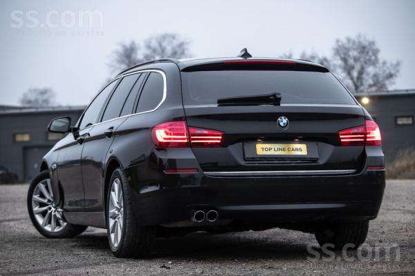 Melns BMW 525 2013 Tukums, ar dzinēja tilpumu 2.00 L un nobraukumu 0 tūkst. km par 11888 €, foto 6 vietnē AUTOMOTO.COM.LV