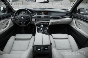 Black BMW 525 2013 in Tukums, with an engine capacity of 2.00 L and mileage of 0 thousand km for 11888 €, photo 25 on AUTOMOTO.COM.LV