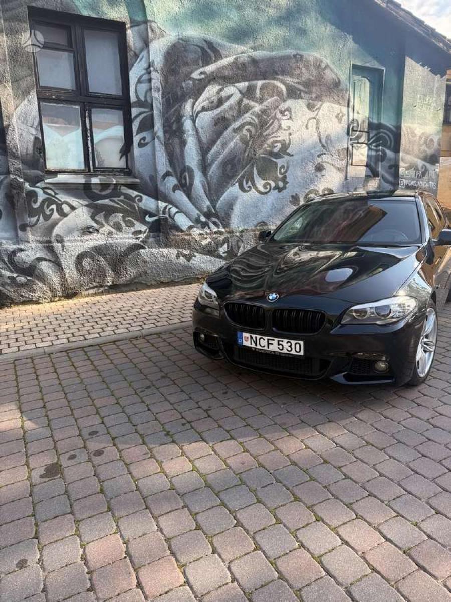 Melns BMW 525 2013 Klaipėda, ar dzinēja tilpumu 2.00 L un nobraukumu 337 tūkst. km par 10000 €, foto 5 vietnē AUTOMOTO.COM.LV