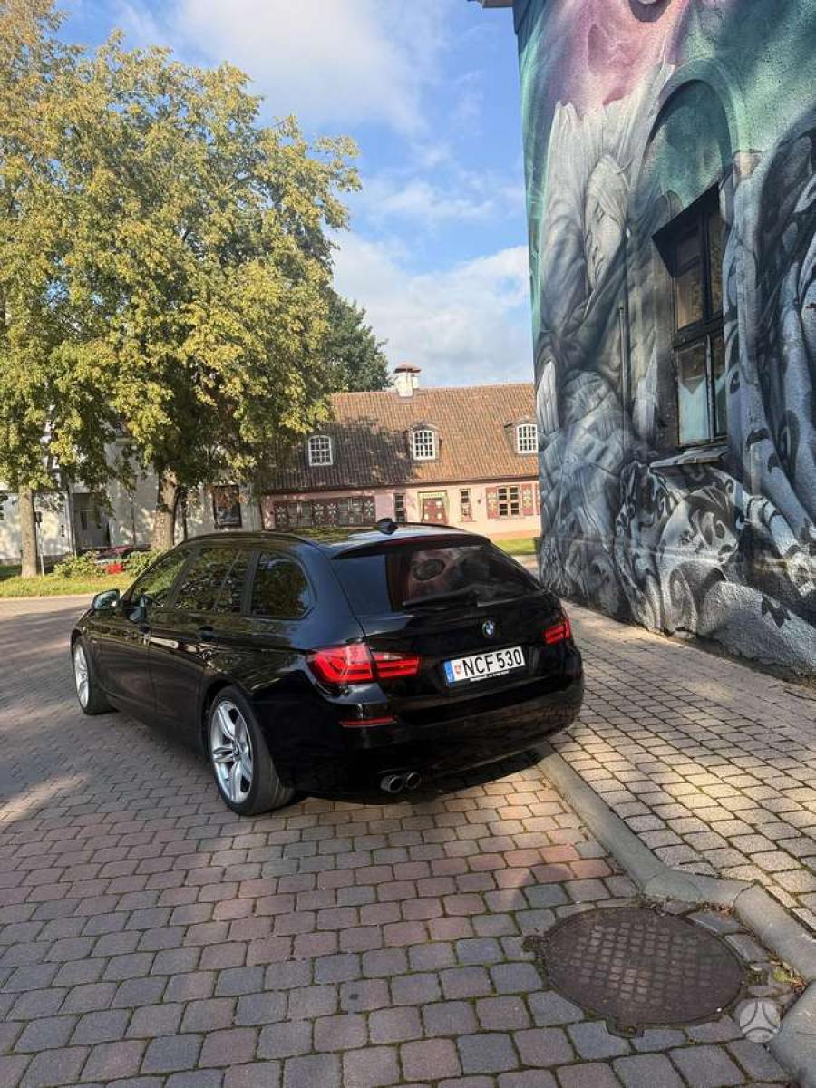 Melns BMW 525 2013 Klaipėda, ar dzinēja tilpumu 2.00 L un nobraukumu 337 tūkst. km par 10000 €, foto 6 vietnē AUTOMOTO.COM.LV
