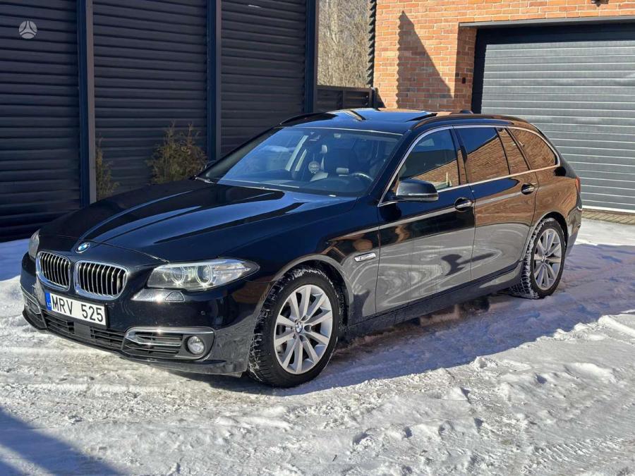 Melns BMW 525 2013 Marijampole, ar dzinēja tilpumu 2.00 L un nobraukumu 289 tūkst. km par 9900 €, foto 1 vietnē AUTOMOTO.COM.LV
