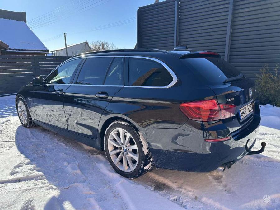 Melns BMW 525 2013 Marijampole, ar dzinēja tilpumu 2.00 L un nobraukumu 289 tūkst. km par 9900 €, foto 3 vietnē AUTOMOTO.COM.LV