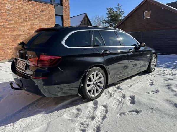 Melns BMW 525 2013 Marijampole, ar dzinēja tilpumu 2.00 L un nobraukumu 289 tūkst. km par 9900 €, foto 4 vietnē AUTOMOTO.COM.LV