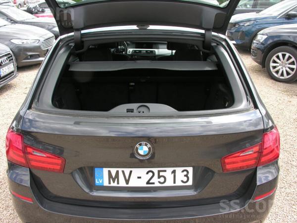 Melns BMW 525 2013 Rīga, ar dzinēja tilpumu 2.00 L un nobraukumu 0 tūkst. km par 9350 €, foto 5 vietnē AUTOMOTO.COM.LV