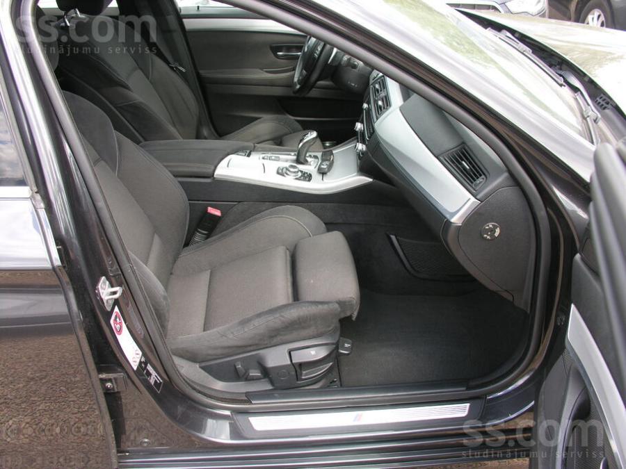 Black BMW 525 2013 in Riga, with an engine capacity of 2.00 L and mileage of 0 thousand km for 9350 €, photo 10 on AUTOMOTO.COM.LV